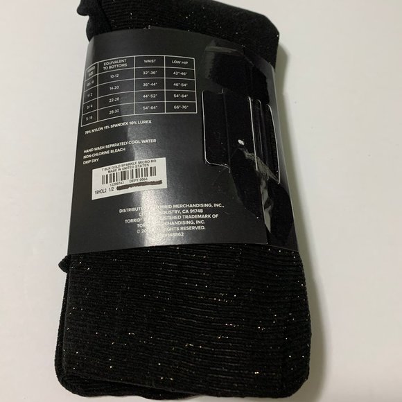 torrid | Accessories | Torrid Tights Pantyhose Sparkle Black Gold 2 ...